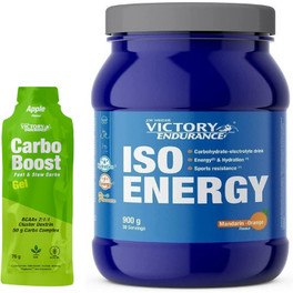 Pack REGALO Victory Endurance Iso Energy 900g + Carbo Boost Gel 1 Gel X ...